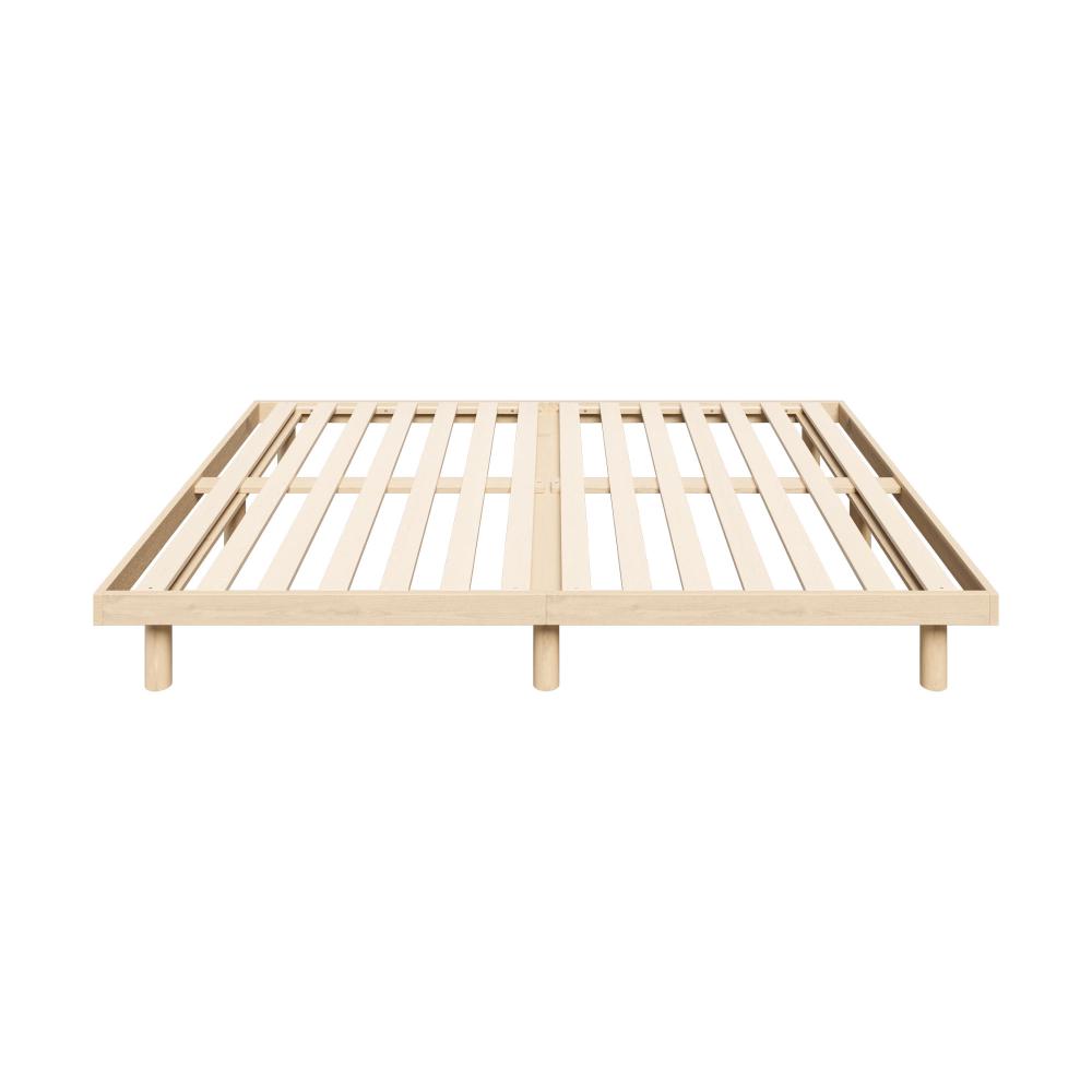 Scandi Rearo Premium Timber Platform Bed | High Quality Wooden Slimlin ...