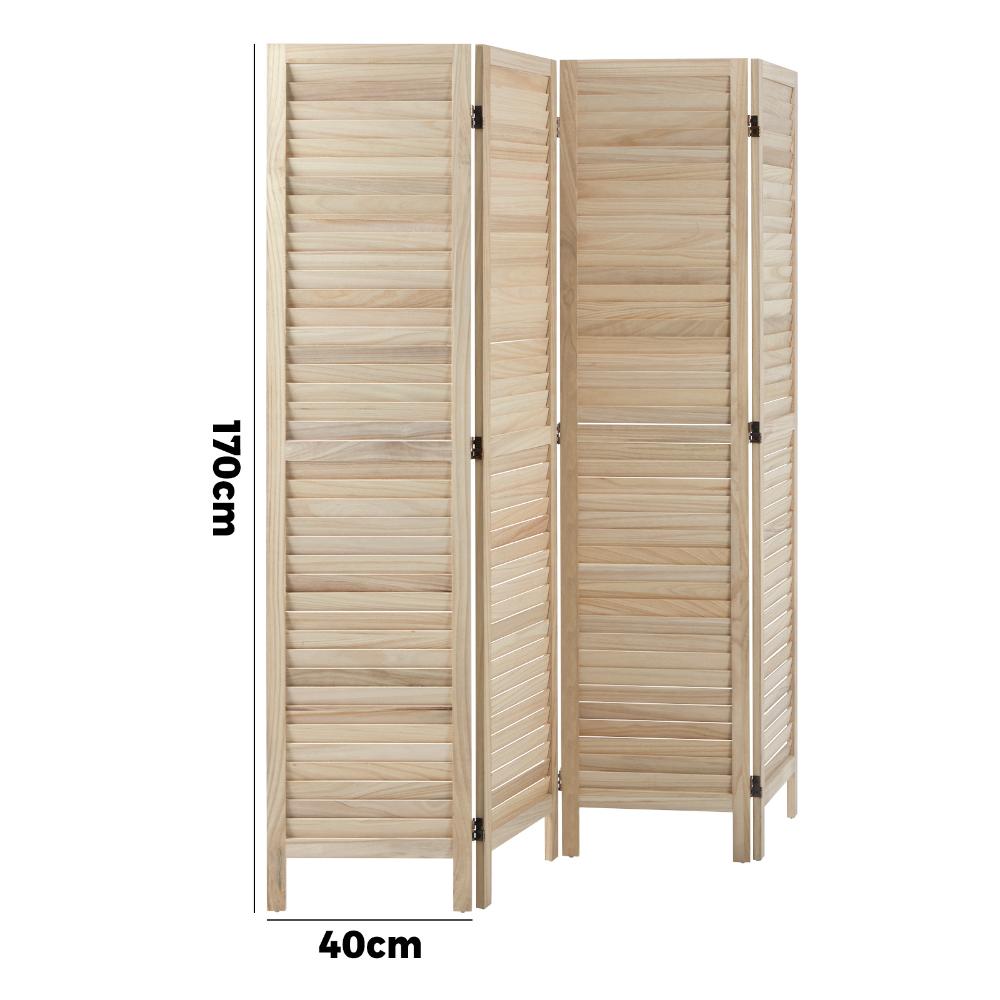 Amalfi Timber Louvre Room Divider & Privacy Screens | Timeless Room Pa ...