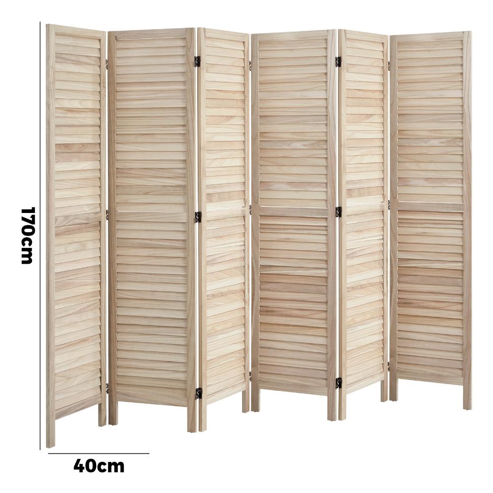 Amalfi Timber Louvre Room Divider & Privacy Screens | Timeless Room Pa ...