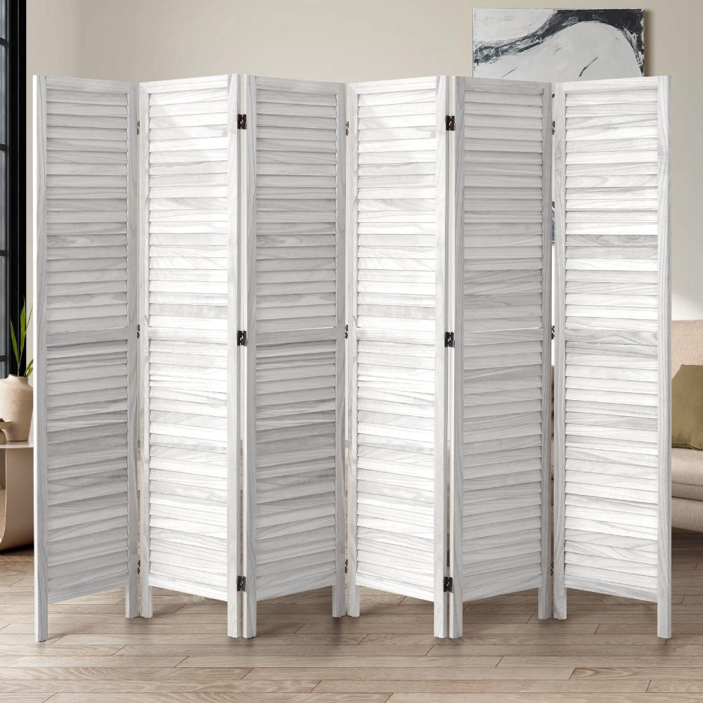 Amalfi Timber Louvre Room Divider & Privacy Screens | Timeless Room Pa ...
