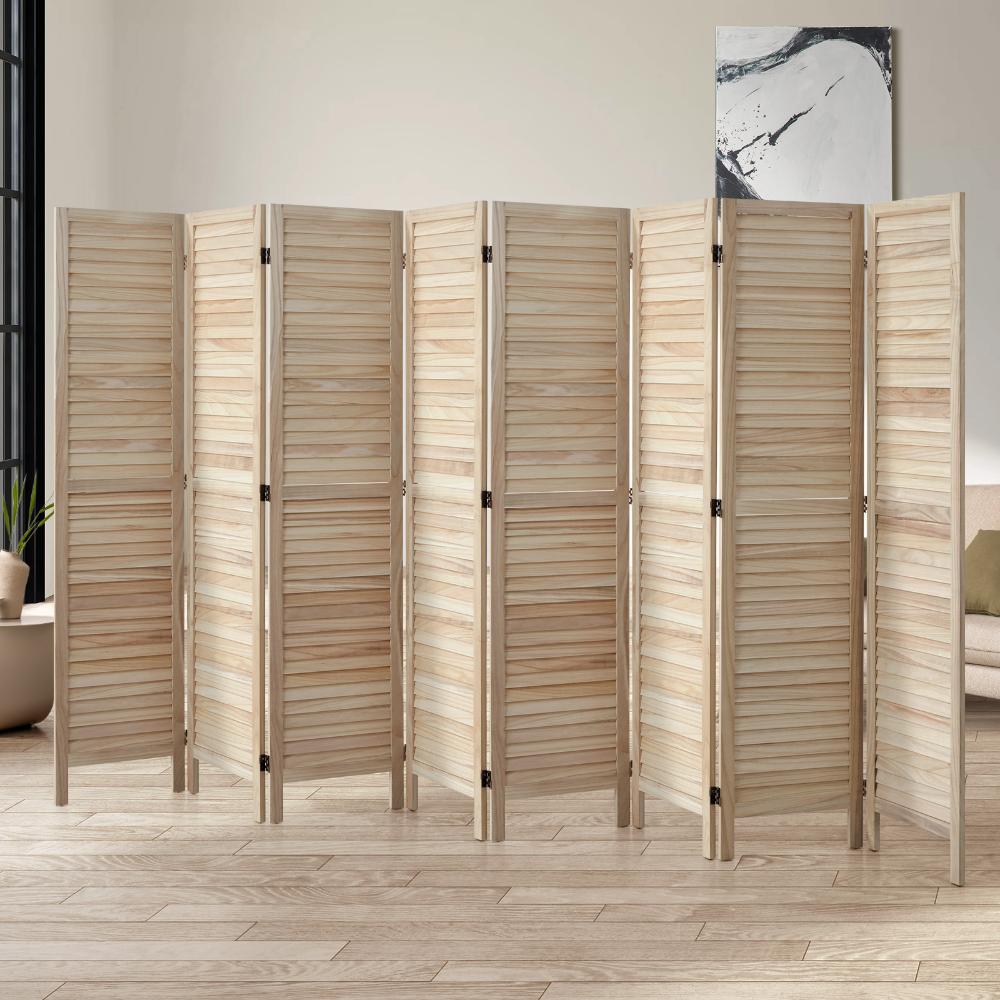 Amalfi Timber Louvre Room Divider & Privacy Screens | Timeless Room Pa ...