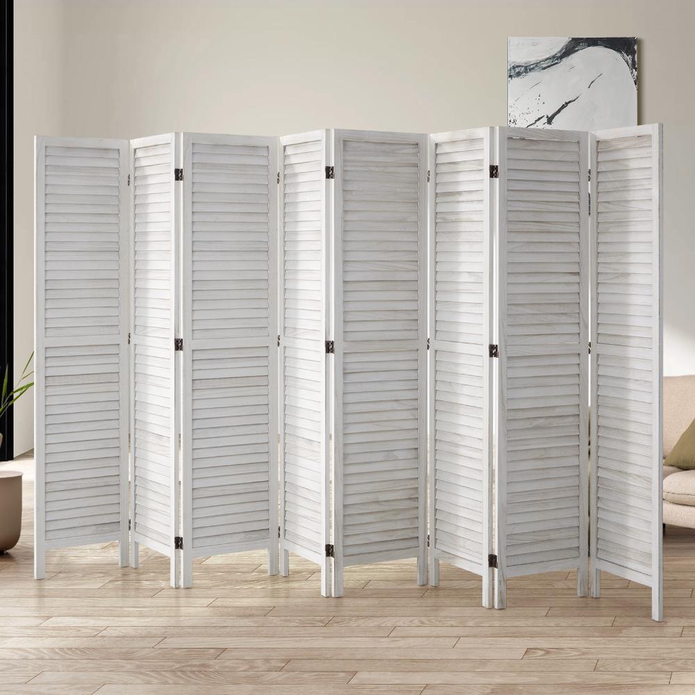 Amalfi Timber Louvre Room Divider & Privacy Screens | Timeless Room Pa ...