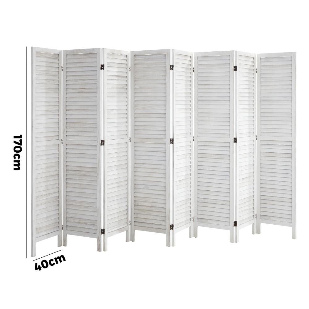 Amalfi Timber Louvre Room Divider & Privacy Screens | Timeless Room Pa ...
