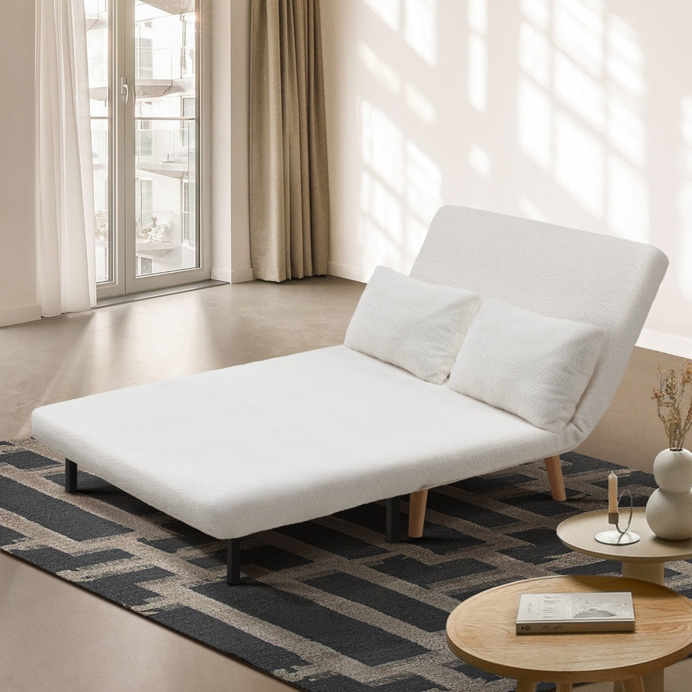 Amalfi Two In One Couch and Fold Out Sofa Bed | Versatile Adjustable M ...